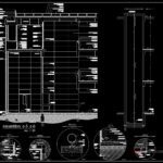 2 Storey building, construction detail sections AutoCAD Drawing - Free ...