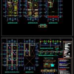 3-Story House a Complete Project AutoCAD File Free Download - Free Cad ...