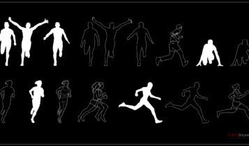 59.Indian People free AutoCAD drawings