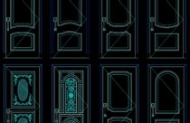 99.Shoe Storage Cabinet Cad Blocks free download