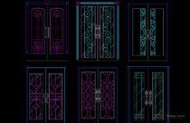 319. Door handle CAD Blocks Free Download