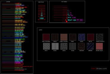 31.Cad Standard File for Architects, Interior Designer free download