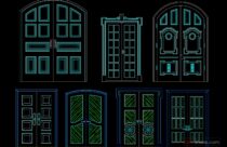 319. Door handle CAD Blocks Free Download