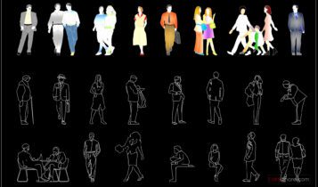 44.Design standards for disabled people free AutoCAD drawings