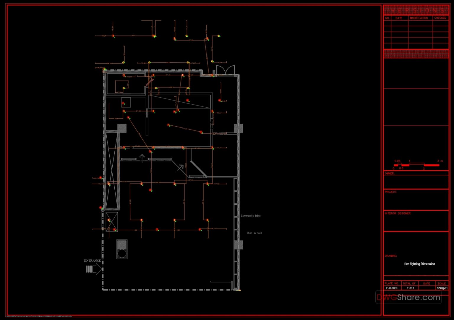 37.Restaurant HVAC Fire Fighting Project