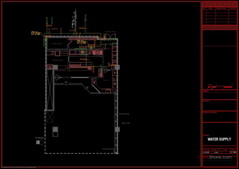 37.Restaurant HVAC Fire Fighting Project