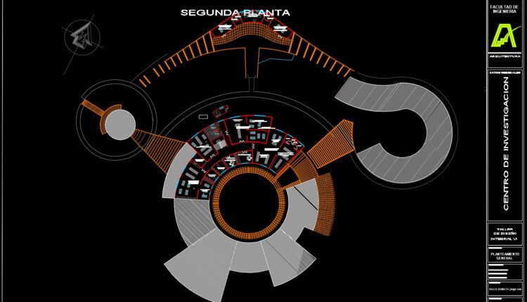 38.Research center Urban Garden Square Plan Design Autocad - Free Cad ...