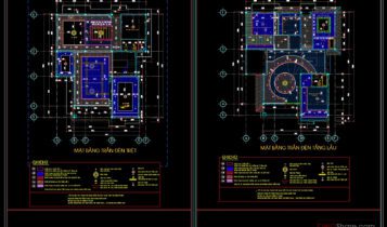 19.Wedding Hall Layout Plan and Elevations CAD