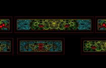 19.Wedding Hall Layout Plan and Elevations CAD