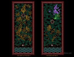 54.Asian Traditional Pattern AutoCAD Blocks Free Download