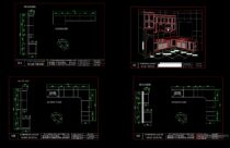 10.Gas cooker, Induction cooker, Kitchen hood AutoCAD blocks free download