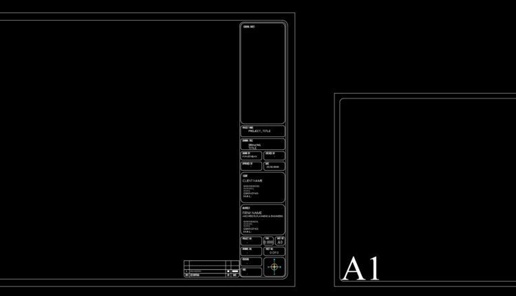6.Title Block Metric PUBLISH - Free Cad Blocks, download DWG models for ...