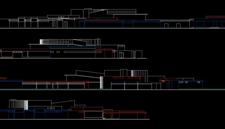 8.Cultural center AutoCAD File DWG (1) - Free Cad Blocks, download DWG ...