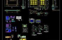 19.Control Panel Layout AutoCAD Blocks