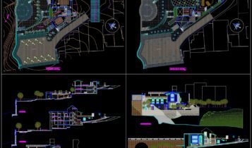 Autocad Drawing Of Plans Air Control Tower For Download