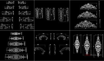 Wood carving Archives - Free Cad Blocks, download DWG models for ...
