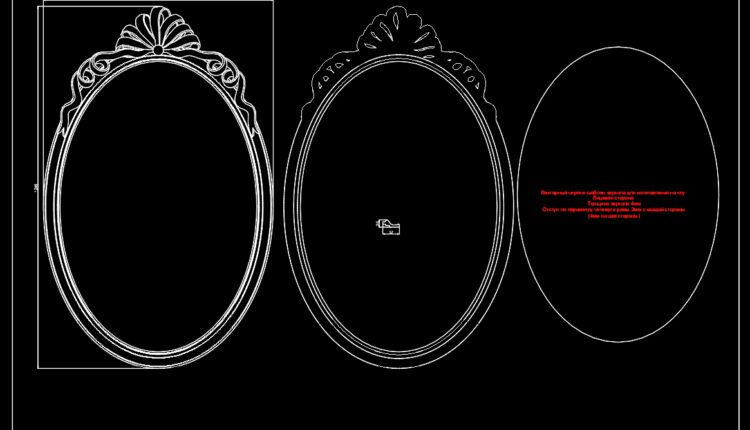 Carved Frames Cad Blocks Free Download - Free Cad Blocks, download DWG ...