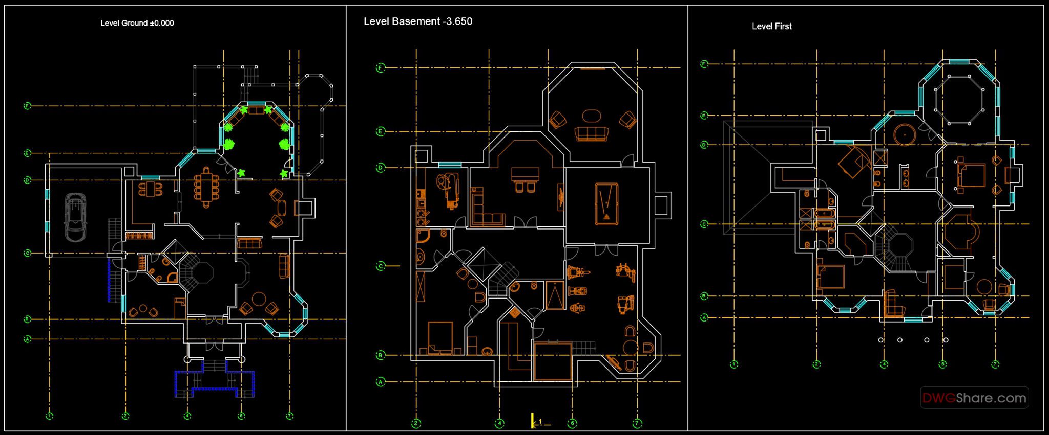 Castle AutoCAD File Free Download