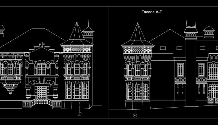 Castle AutoCAD File Free Download - Free Cad Blocks, download DWG ...
