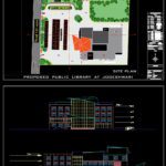 Central Library Complex Project Autocad File DWG - Free Cad Blocks ...