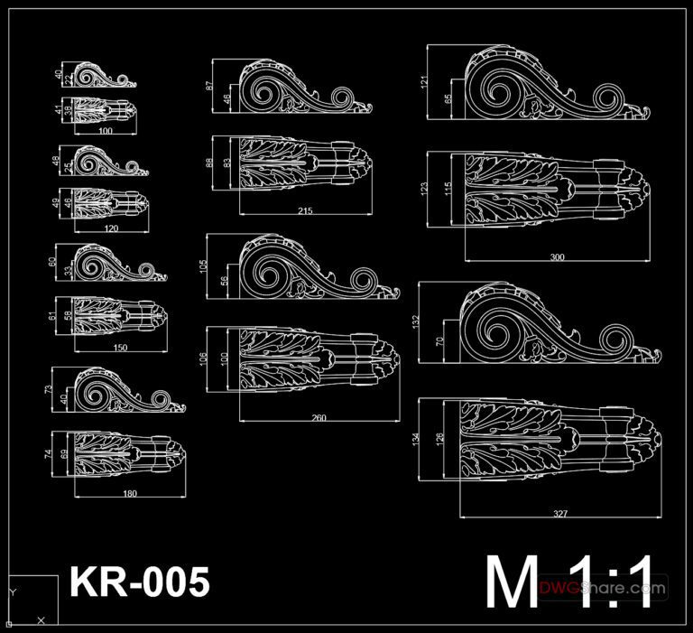Corbels Cad Blocks Free Download
