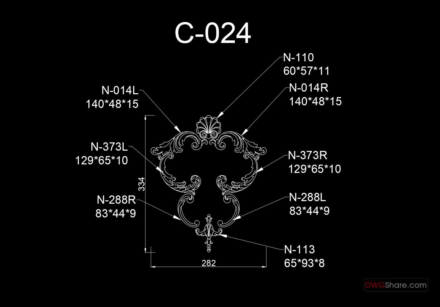 Decor Sets Cad Blocks Free Download