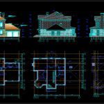Family house AutoCAD File Free Download - Free Cad Blocks, download DWG ...