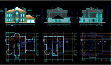 12.Multi function hall AutoCAD File DWG