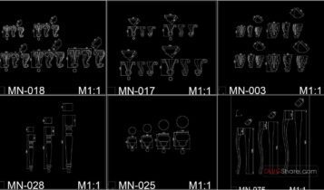 Wood carving Archives - Free Cad Blocks, download DWG models for ...