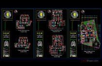 89.Detailed Drawings Of Modular Kitchen In Autocad File