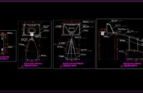 709. Free Ramp Layout Plan & Elevation CAD Details – DWG File