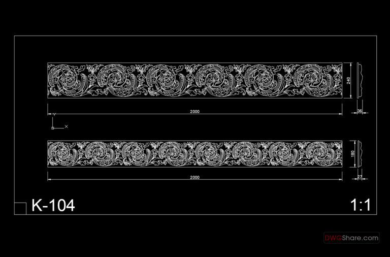 Mouldings Cad Blocks Free Download