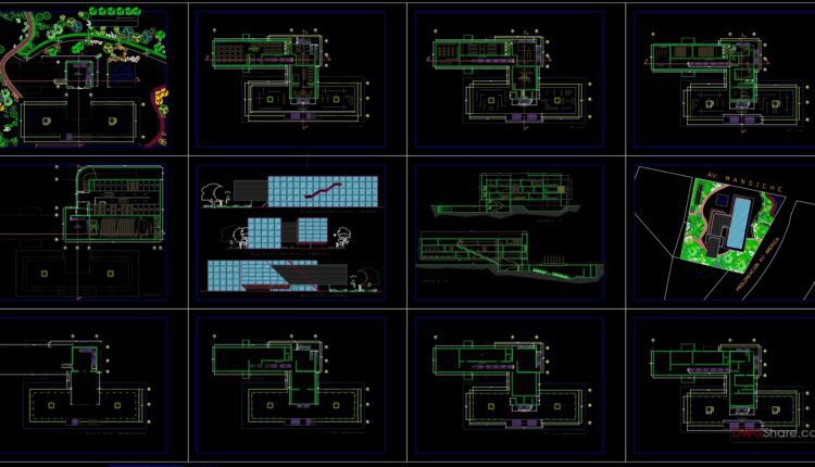 Cinema and Theater - Free download website of Autocad Blocks for Designer