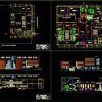 Museum Plans and Elevations AutoCAD File DWG - Free Cad Blocks ...