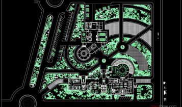 Free Drawing in Autocad: Museums CAD Blocks for format DWG