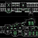Museum and Hotel AutoCAD File DWG - Free Cad Blocks, download DWG ...