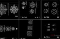 602. Free Download CAD File – Atrium Roof Grid Structure Details