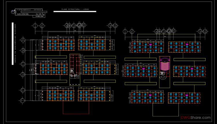 University Design Complete Plans and Details AutoCAD File DWG - Free ...