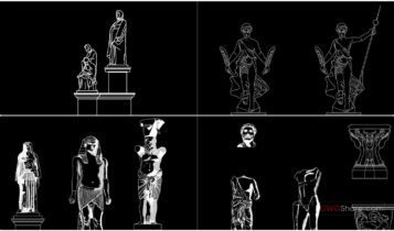 Sculpture Archives - Free Cad Blocks, download DWG models for ...
