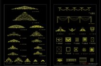 124.Indian Pattern Cad Blocks Free Download