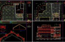 76.Typical Dry Gully Trap Details CAD Drawing DWG