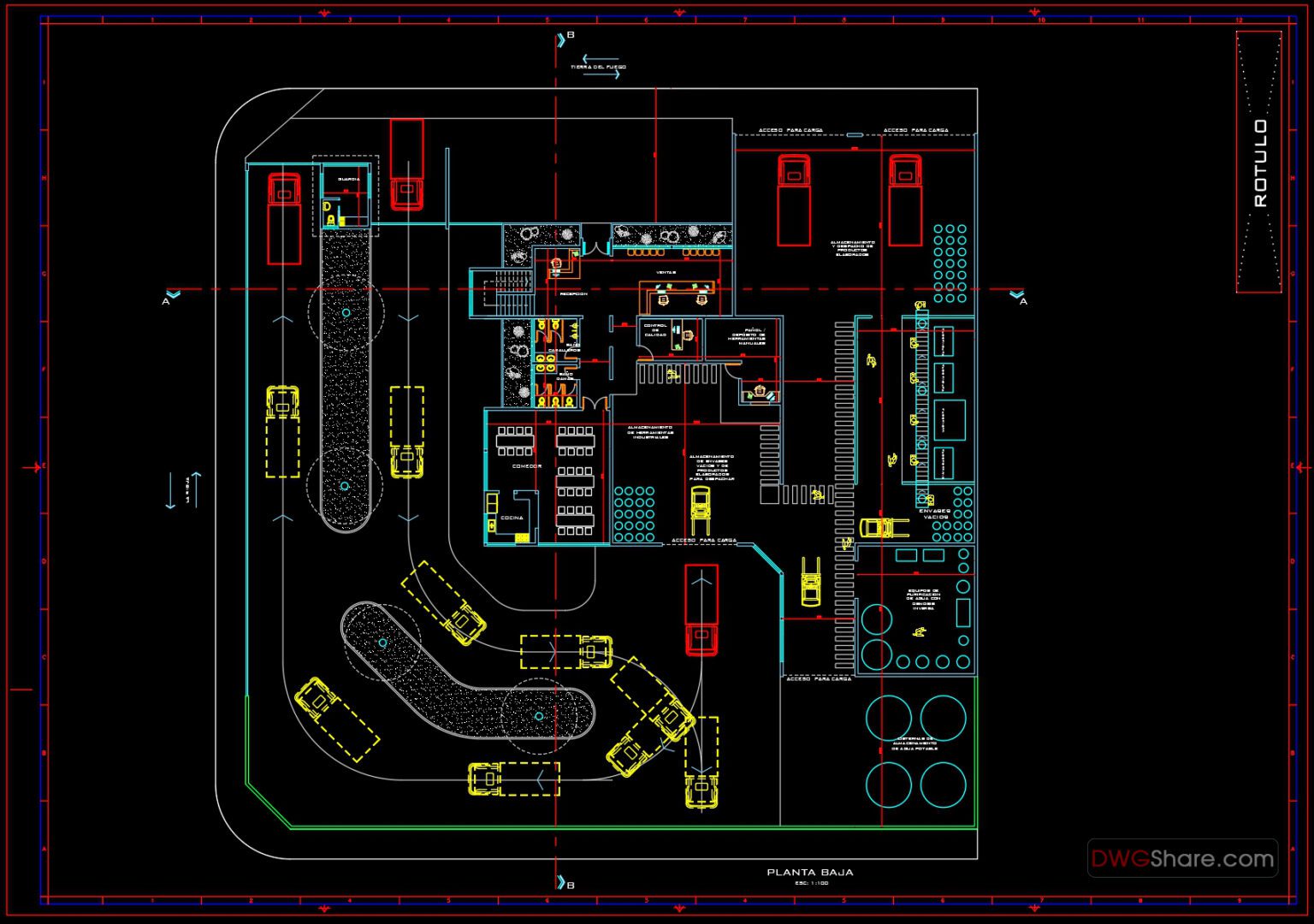 23.Project Bottling Plant Bottled Water CAD
