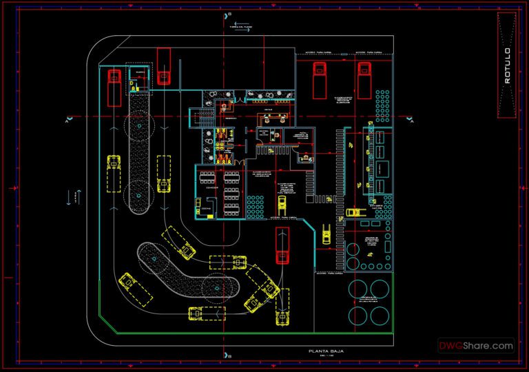 23.Project Bottling Plant Bottled Water CAD