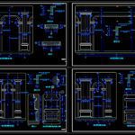 24.Multitasking Hall Planner Layout and Elevation Details AutoCAD File ...