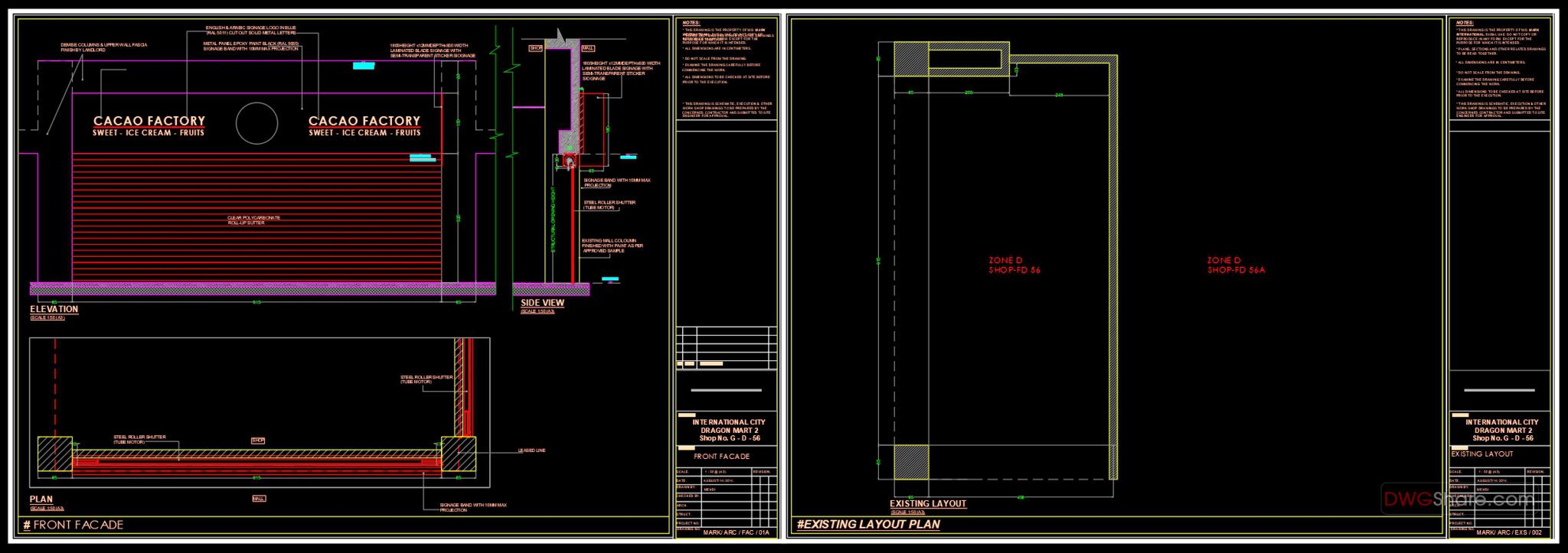 25.Factory Layout and perspectives Free Drawing