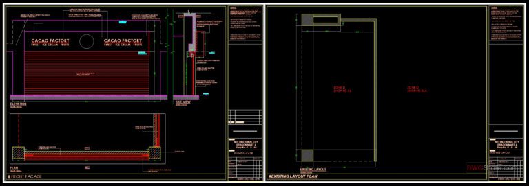 25.Factory Layout and perspectives Free Drawing