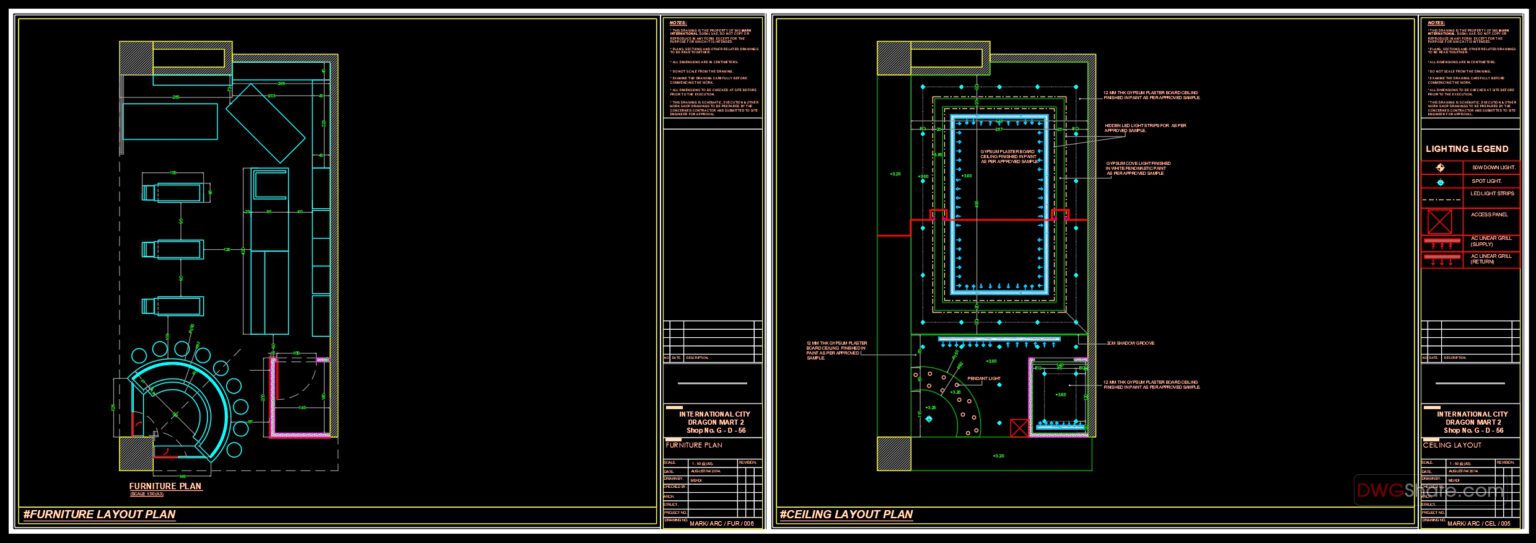 25.Factory Layout and perspectives Free Drawing