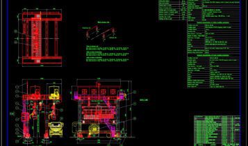 6.Factory Canopy Elevation and Sections Details CAD