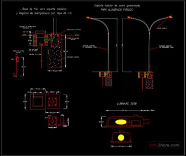 26.Site Lighting Layout Plan Autocad