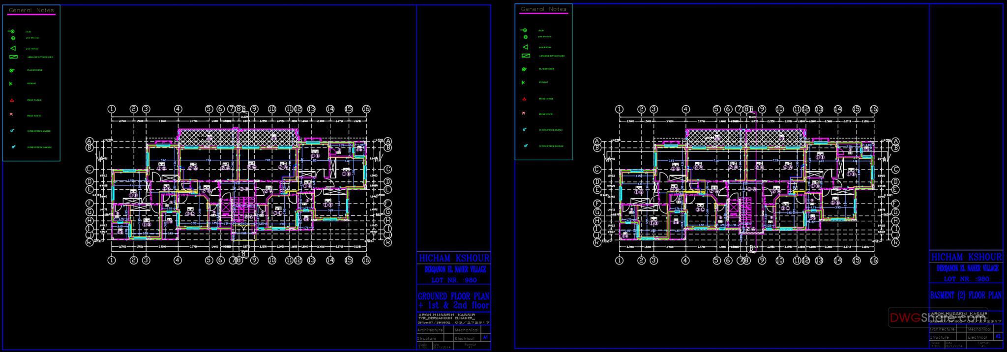 29.Village Electrical Scheme Details CAD